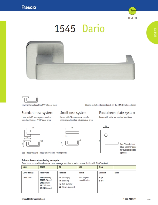 New Products - Frascio