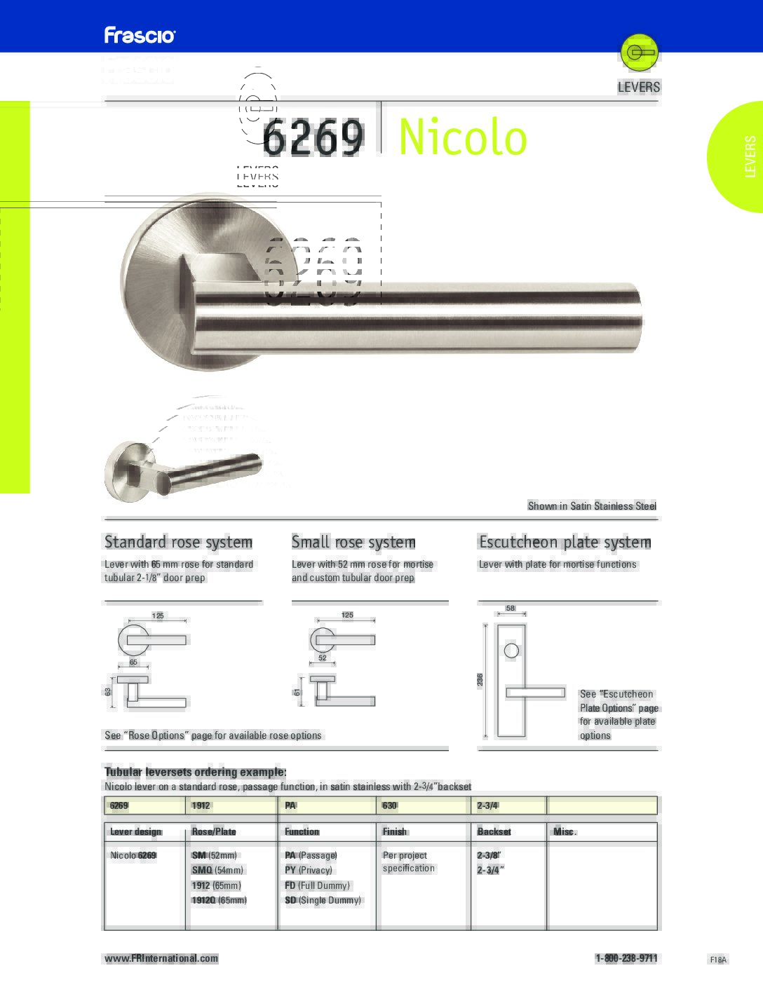 New Products - Frascio